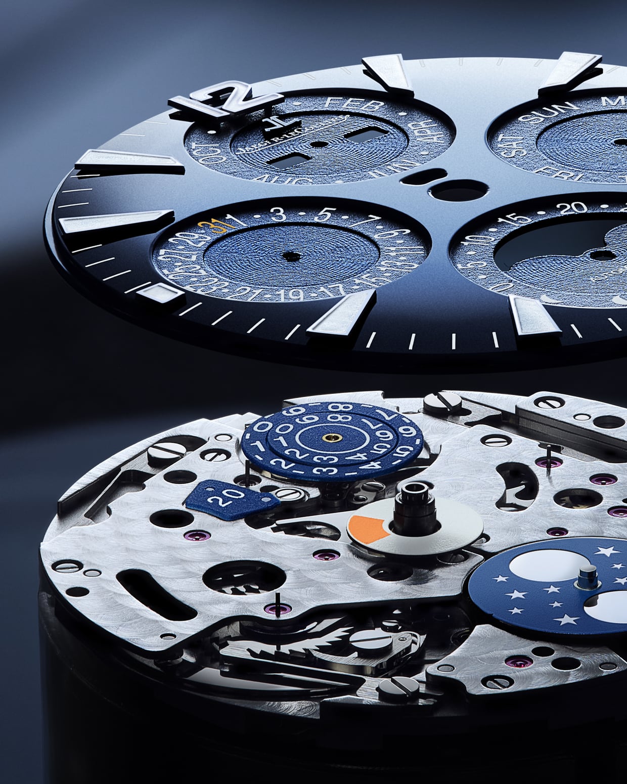 Stainless Steel Men Watch Automatic, self-winding Polaris Perpetual ...