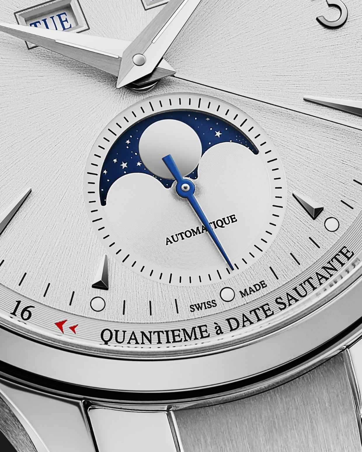 Stainless Steel Men Watch Automatic, self-winding Master Control ...