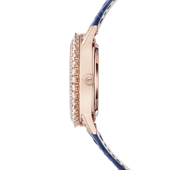 Pink Gold Ladies Watch Automatic, self-winding Dazzling Rendez-Vous ...